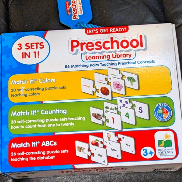The Learning Journey | Toys | 7 Preschool Learning Library Box 7 | Poshmark